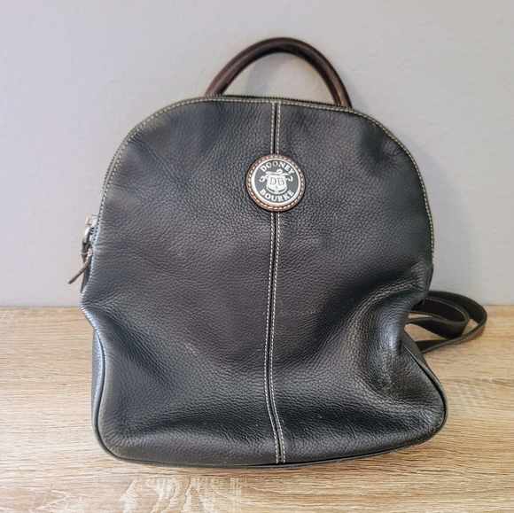 Dooney & Bourke | Bags | Dooney Bourke Vintage Leather Backpack | Poshmark